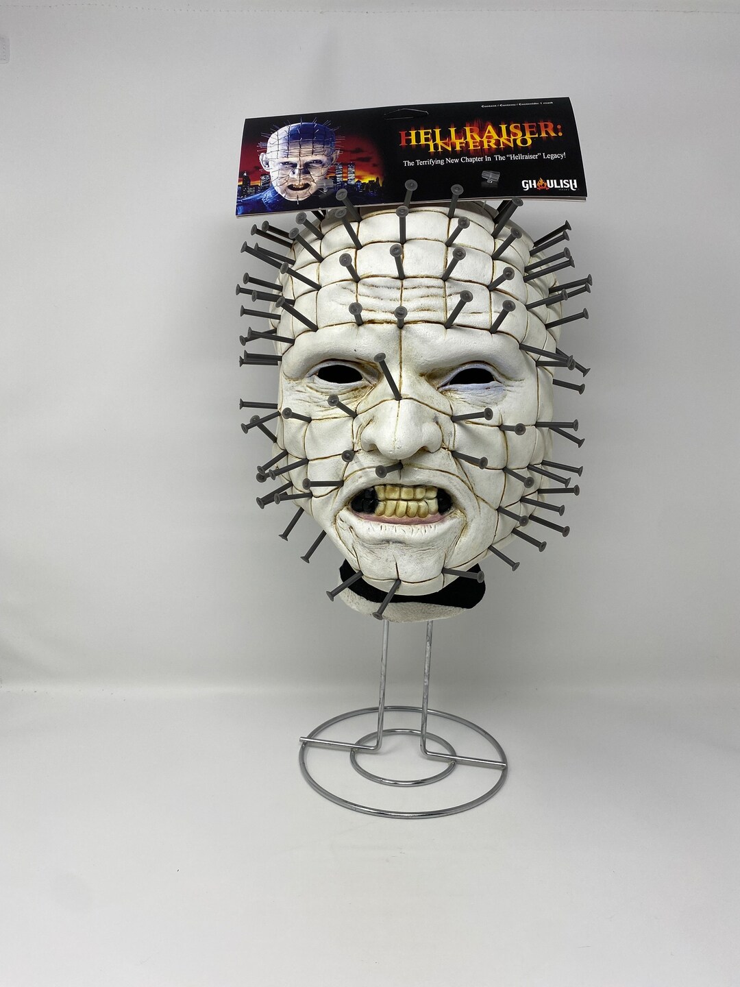 Hellraiser Inferno Pinhead Mask Z Ghoulish Productions Mask - Etsy