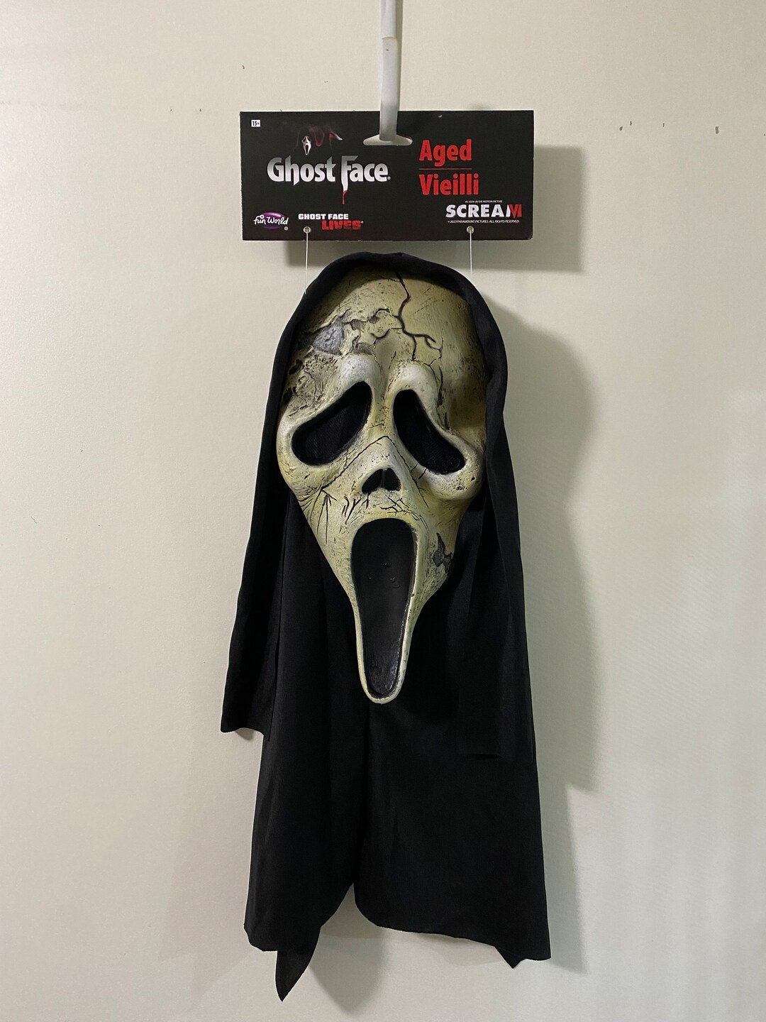 Scream 6 Aged Vieilli Ghostface Ghost Face U Official Fun - Etsy