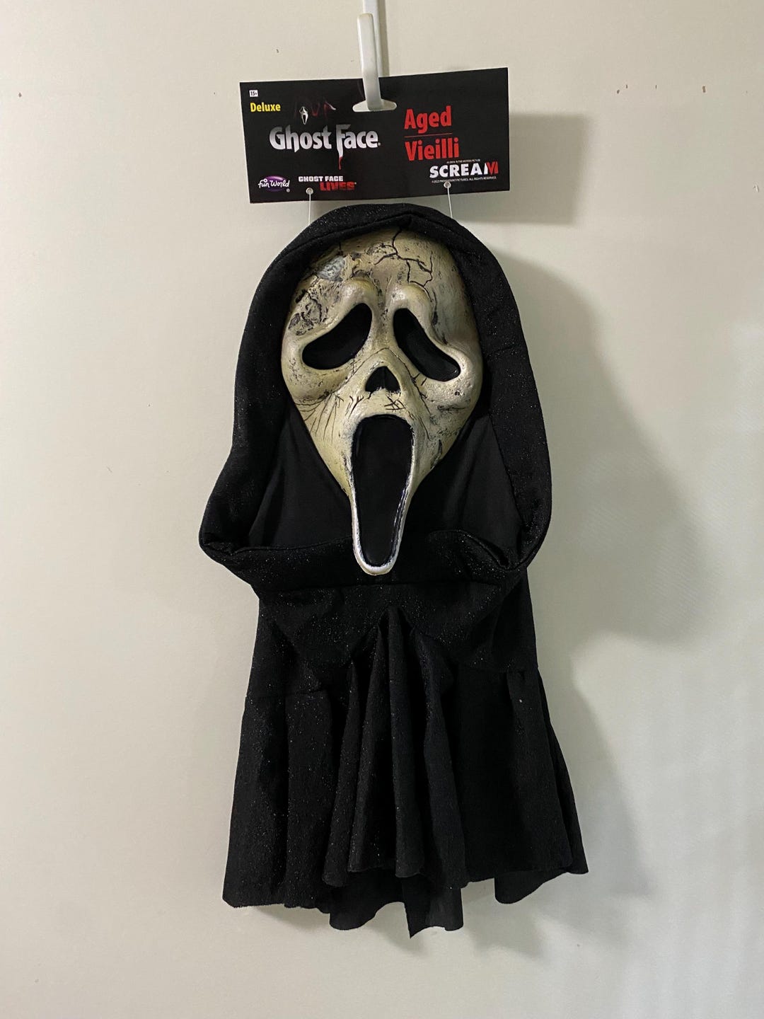 Deluxe Aged Scream 6 Mask U Adult Size Ghostface Killer Scream Mask - Etsy