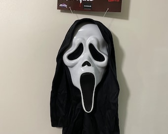 Scream Ghostface Mask 2024 EU Z Ghost Face Vanilla Scent Official Fun ...