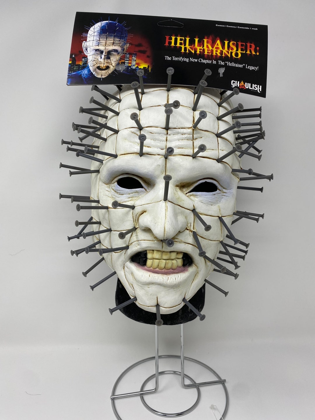 Hellraiser Inferno Pinhead Mask O Ghoulish Productions Mask - Etsy