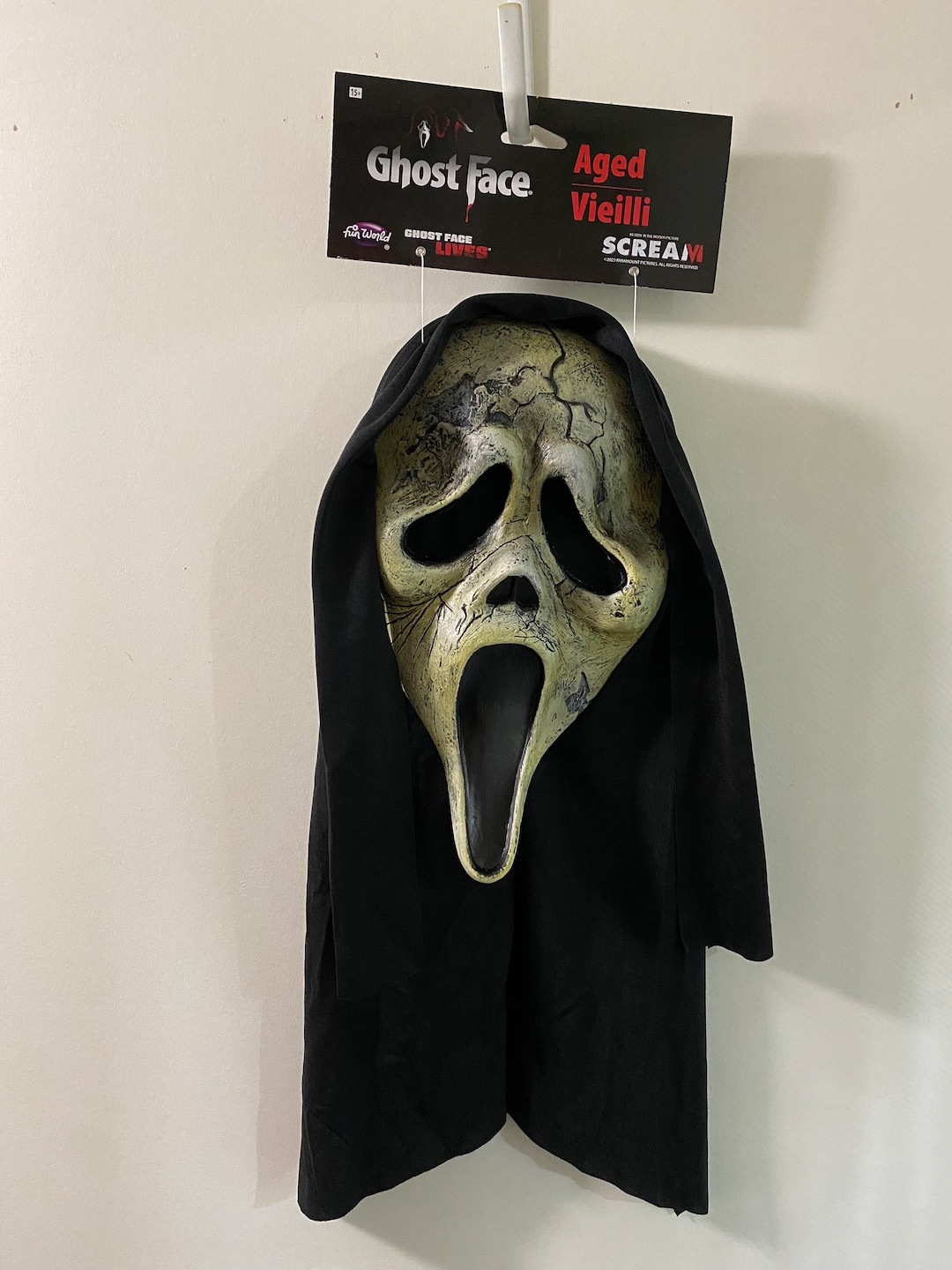Scream 6 Aged Vieilli Ghostface Ghost Face LL Official Fun - Etsy