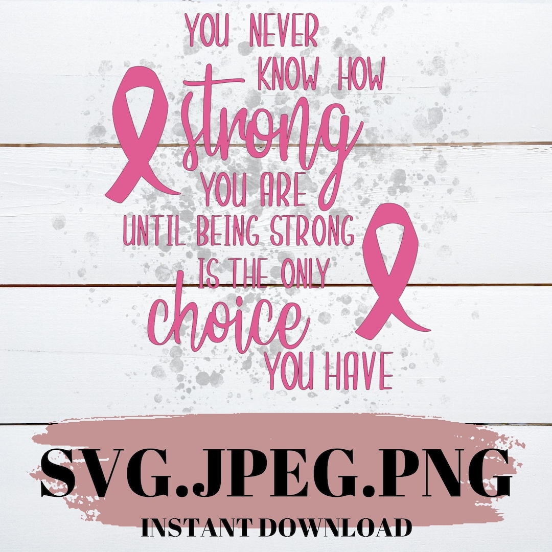 Breast Cancer SVG Breast Cancer Awareness SVG Tackle Breast - Etsy