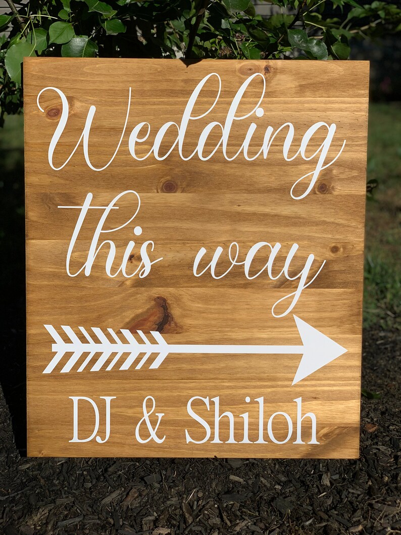Wedding Welcome Signs/wedding Entrance Sign/rustic Wedding - Etsy
