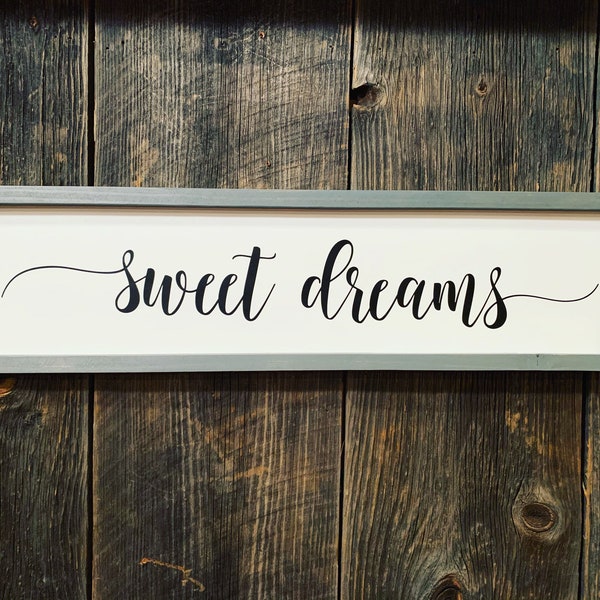 Sweet Dreams Sign - Etsy