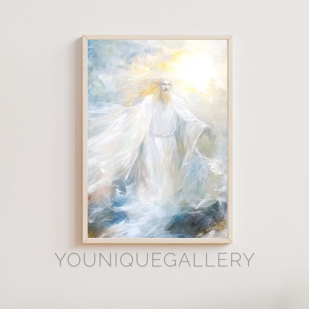Baldur God of Light Art Print: Ethereal Nordic Mythology (digital ...