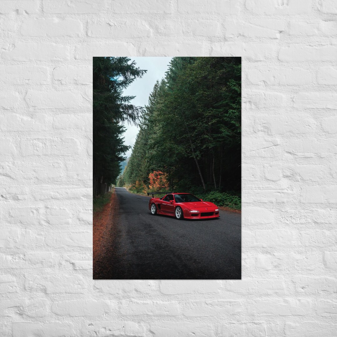 NSX Acura Honda Poster Supercar JDM - Etsy