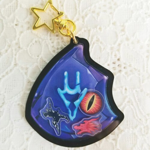 Dragoon FFXIV Hand Painted Soul Crystal/drg Job Stone Final | Etsy