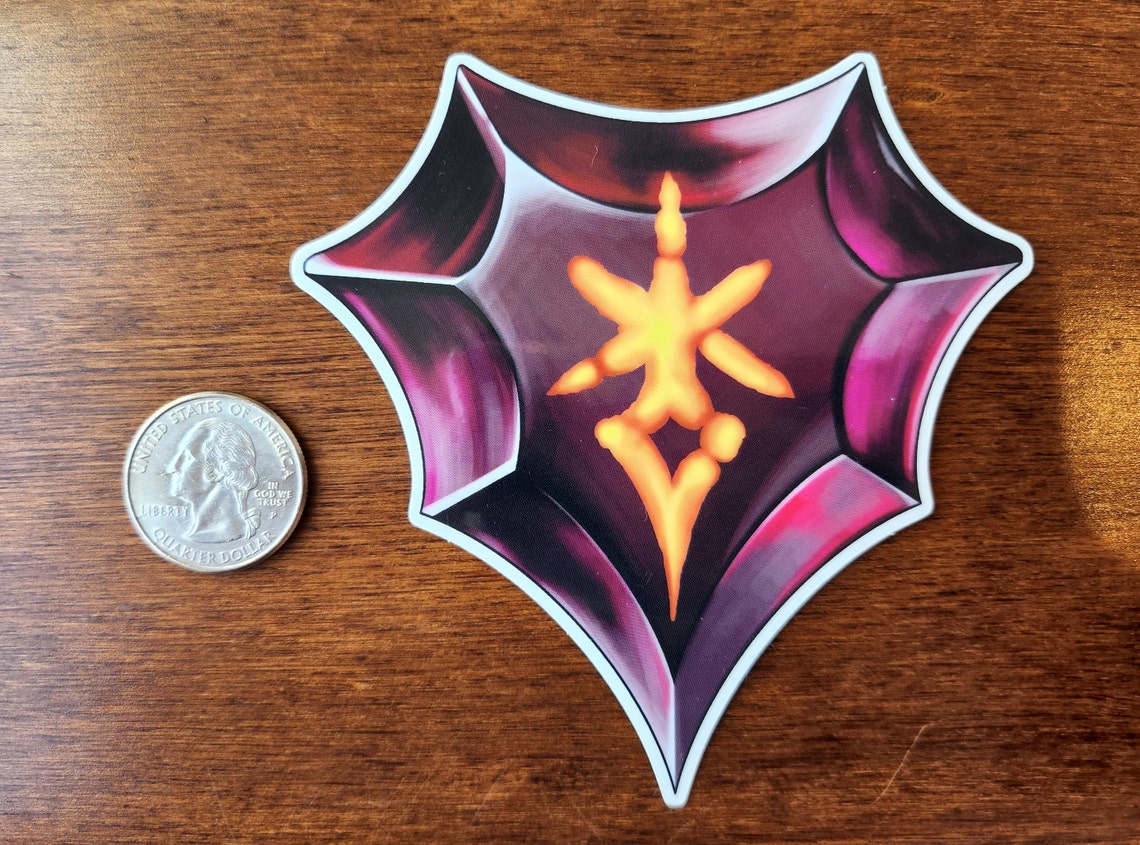 FFXIV Job Stone Jumbo Sticker // Final Fantasy XIV Soul - Etsy