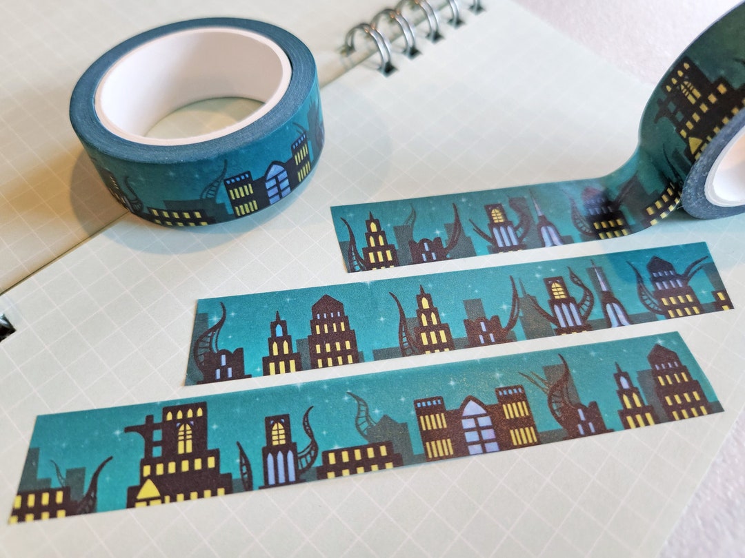 FFXIV Amaurot Skyline Washi Tape - Etsy