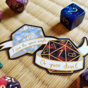 D20 Dice Meme Sticker // D&D Decal - Etsy