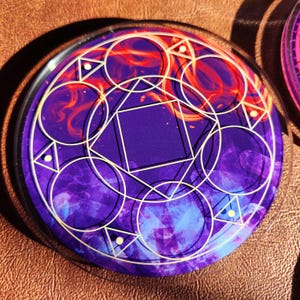 FFXIV Acrylic Coasters // FF14 Confiteor Divination Ley Lines and ...
