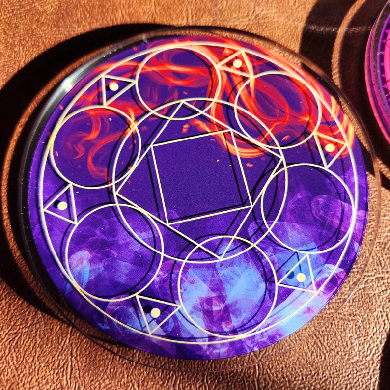 FFXIV Acrylic Coasters // FF14 Confiteor Divination Ley Lines and ...