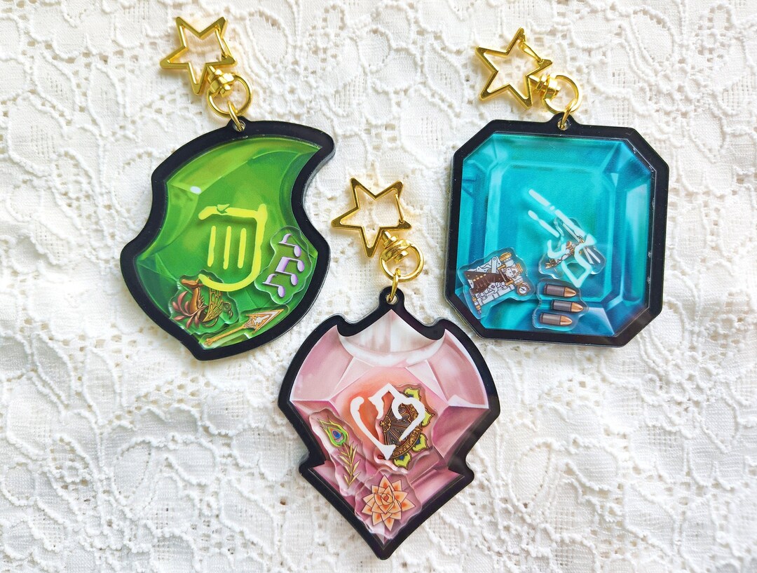 FFXIV Physical Ranged DPS Job Stone Shaker Charms // Bard Machinist ...