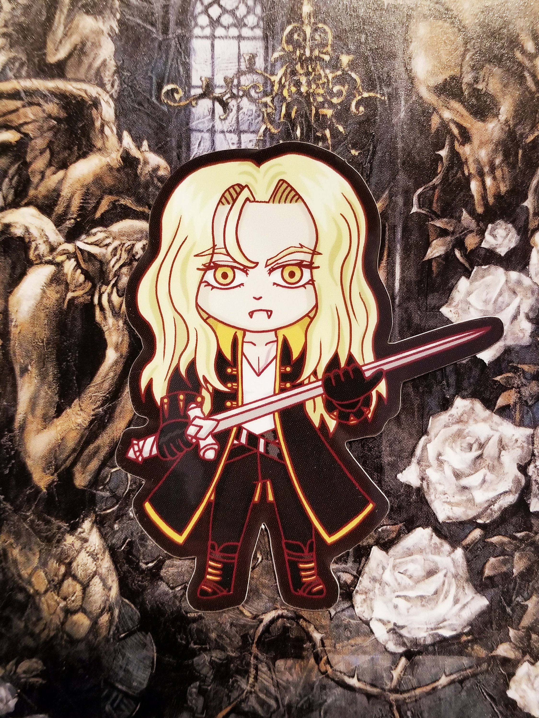 Alucard / Adrian Tepes / Castlevania Sticker - Etsy