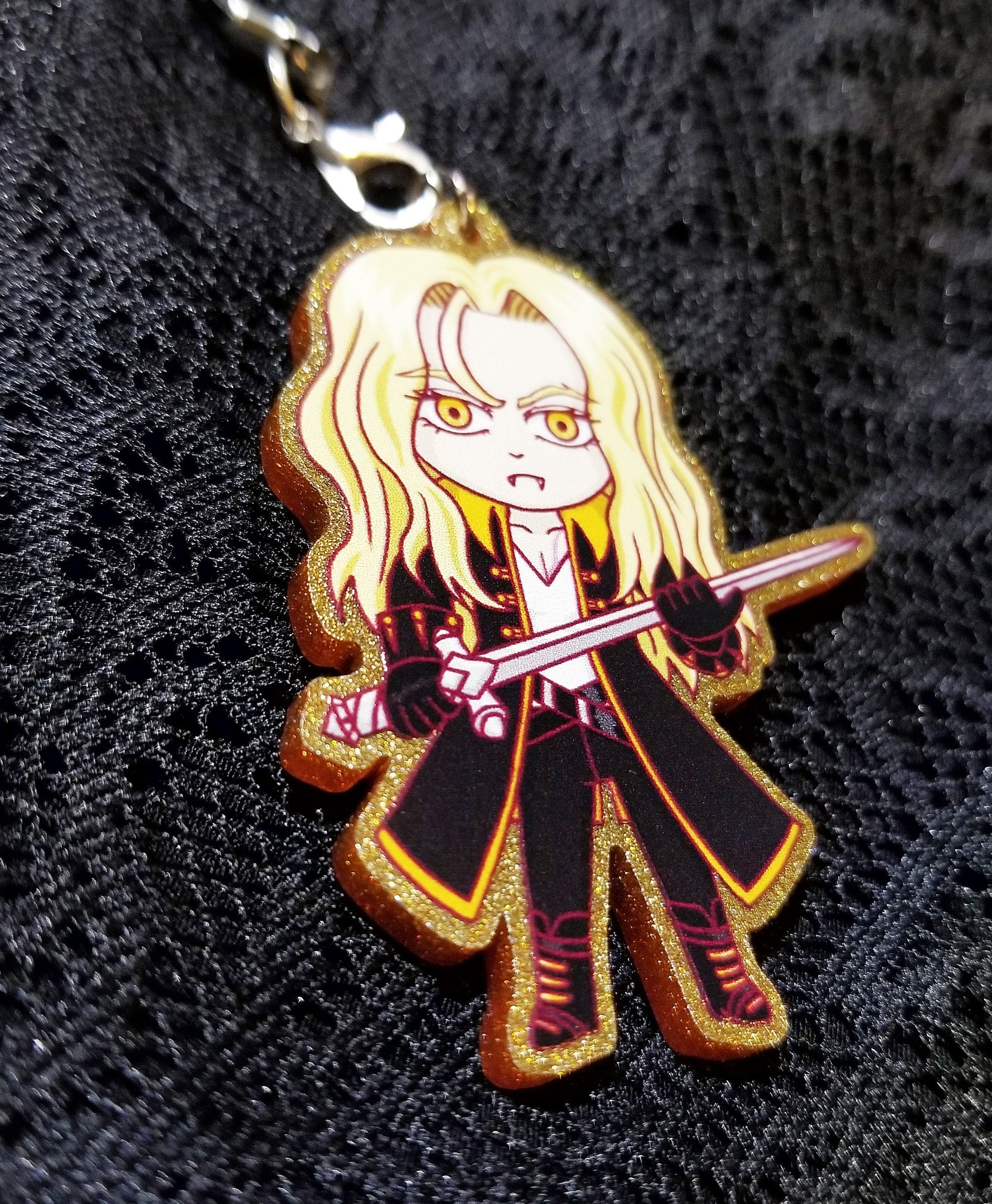 Alucard / Adrian Tepes / Castlevania Charm | Etsy