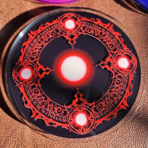 FFXIV Acrylic Coasters // FF14 Confiteor Divination Ley Lines and ...