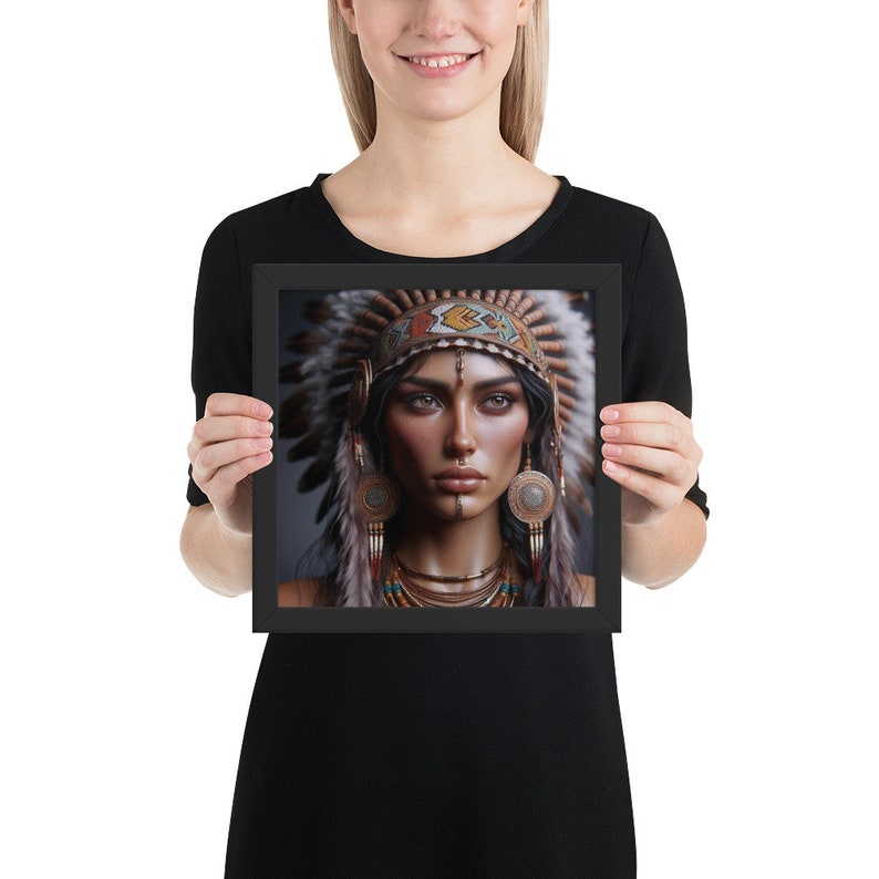 Native American Poster - Etsy