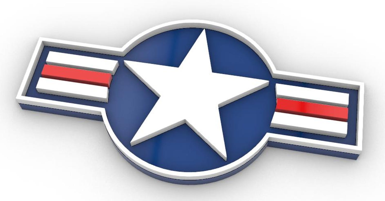 US Air Force 3d Printable File - Etsy
