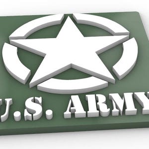 US Army 3d Printable File - Etsy