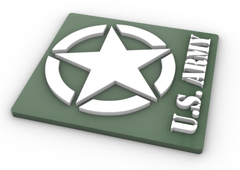 US Army 3d Printable File - Etsy