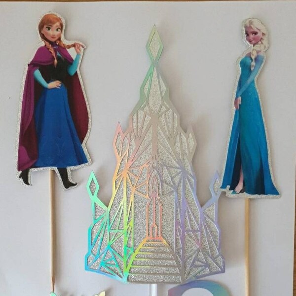 Frozen Cake Topper - Etsy