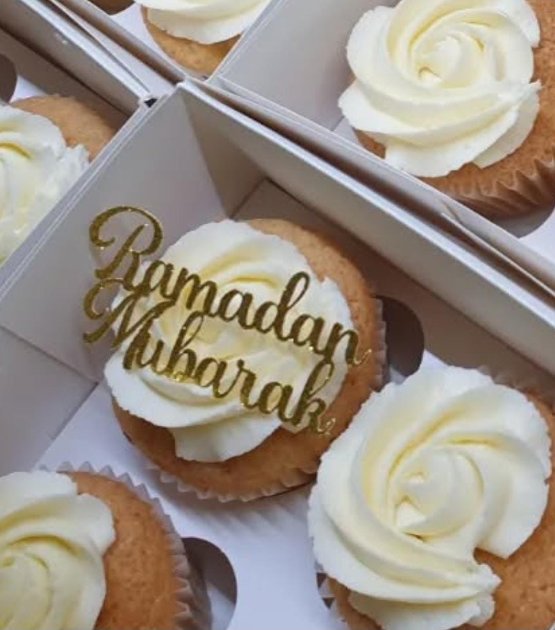 Ramadan Mubarak Cupcake Toppers • Ramadan Mubarak Cupcake Toppers • - Etsy
