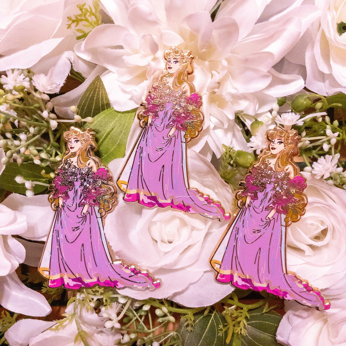 A Night in Fantasyland: Briar Fantasy Pin - Etsy