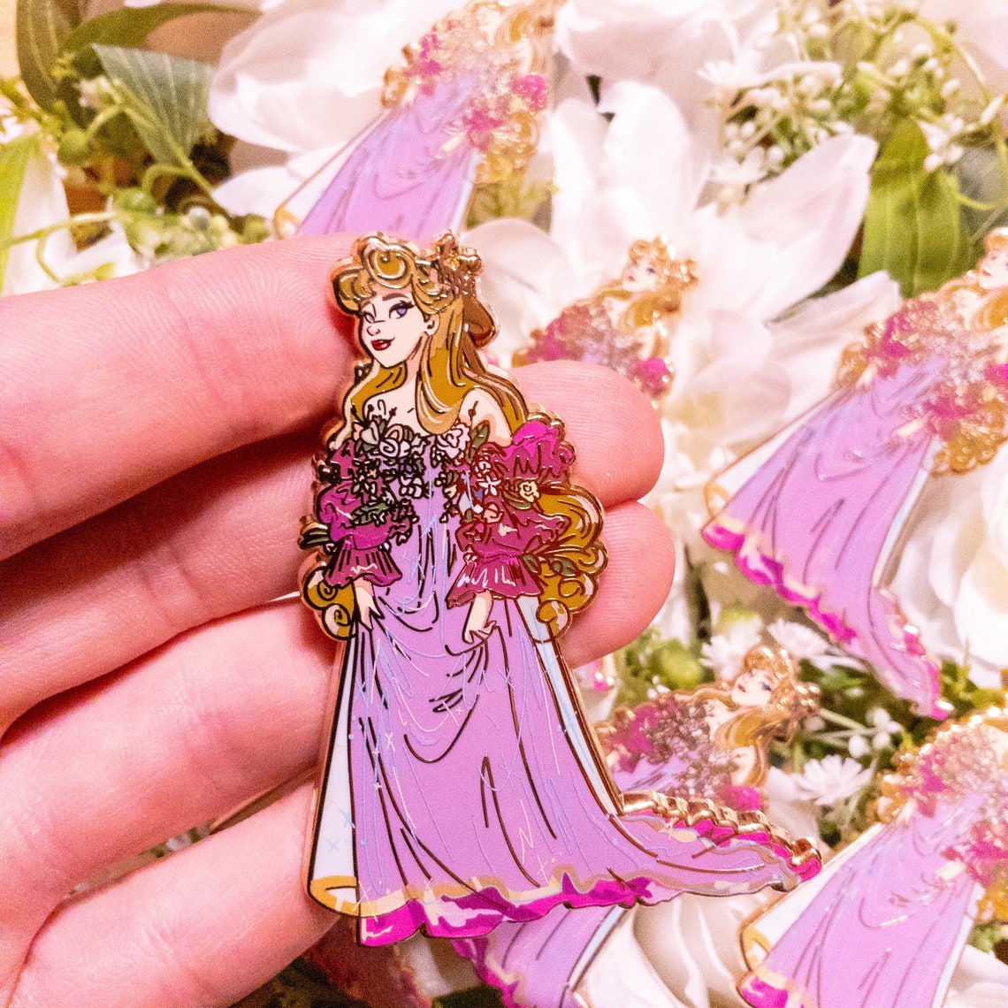 A Night in Fantasyland: Briar Fantasy Pin - Etsy