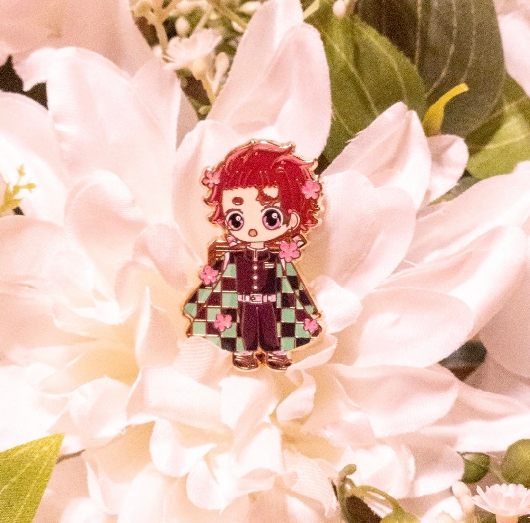 Petite Slayers: Hanafuda Pin - Etsy