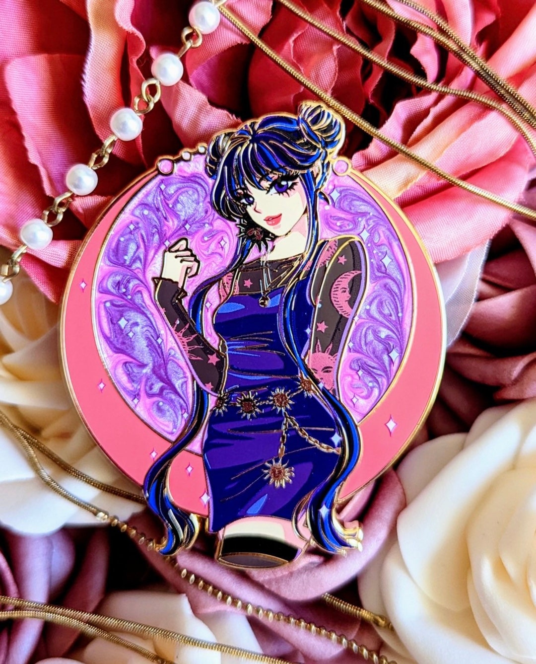 New Age Beauties: Mars Pin - Etsy