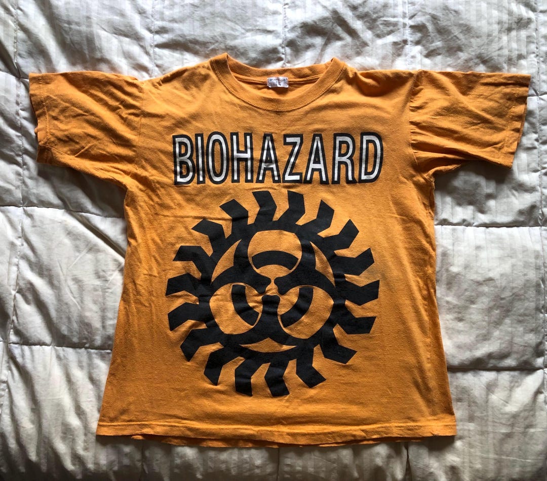 Biohazard Extremely Rare Vintage Pre Owned Men’s Shirt Size Large. Mata ...