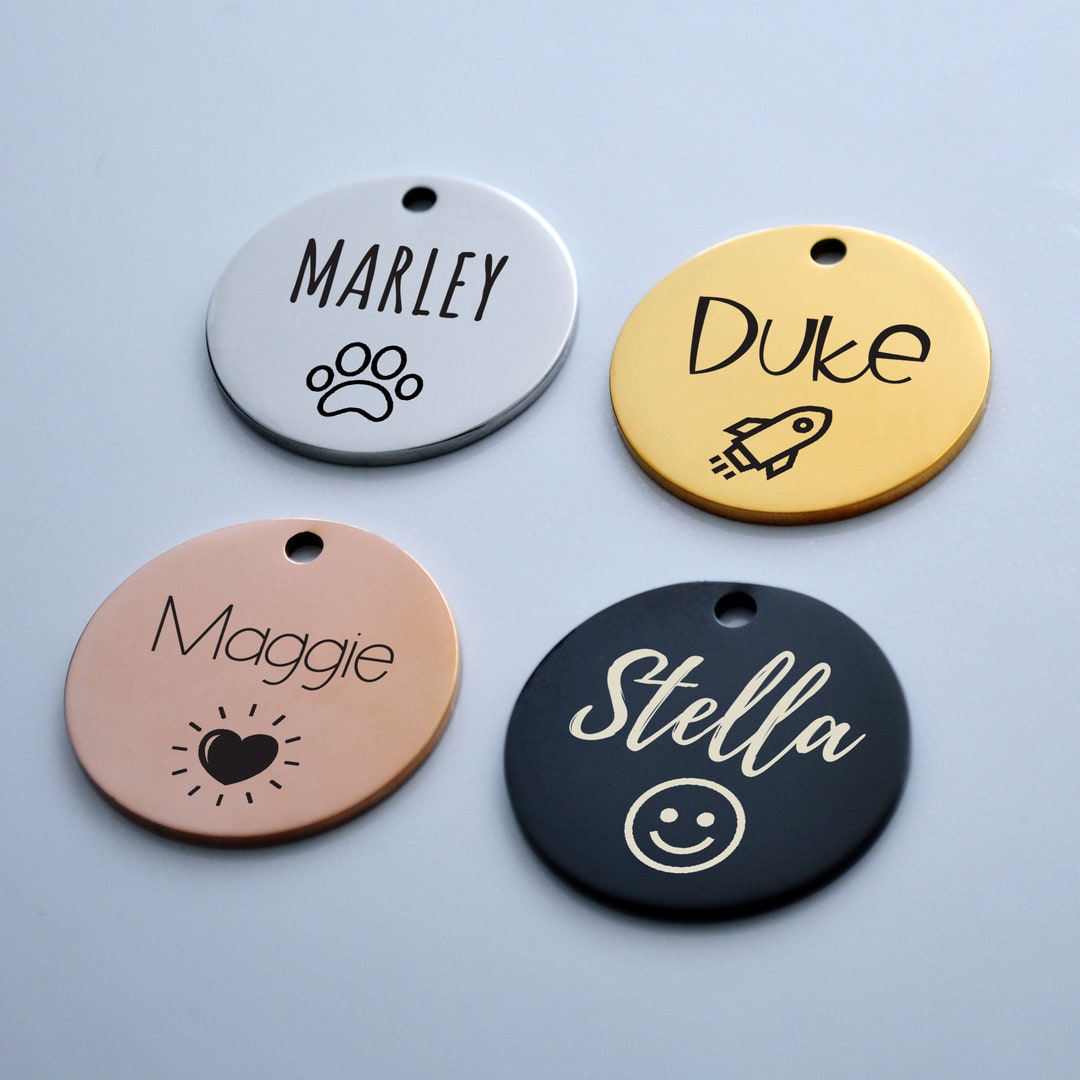 Minimalist Cat Tags - Etsy