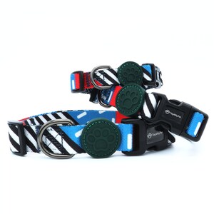 Custom Dog Collar With Name ID Tag, Dog Collar, Personalized Dog Collar ...