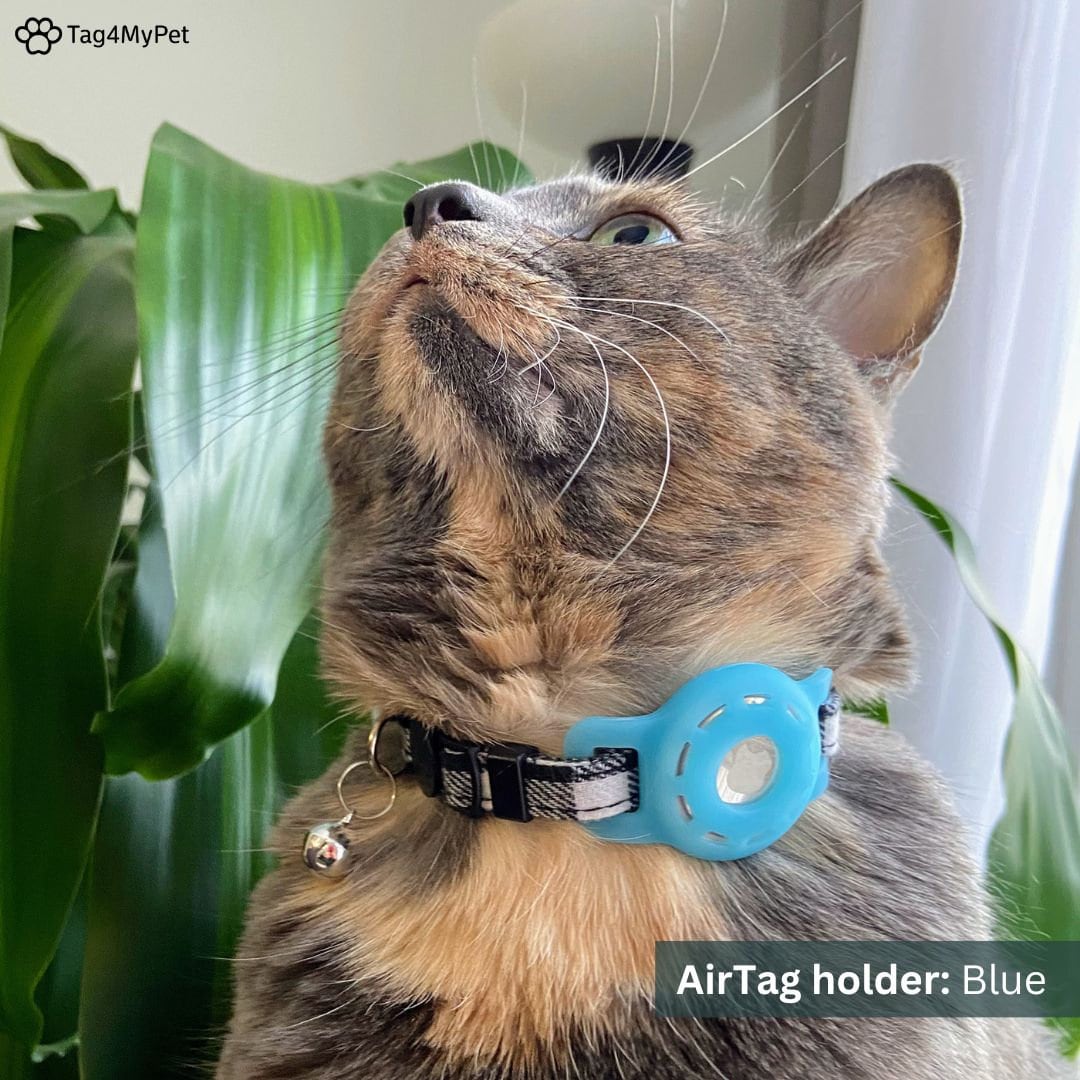 Cat Collar AirTag Holder the Ultimate Compact Solution for Cats and Small Dogs GPS Tracker Cat Collar Essential Pet Tracking Accessory Etsy