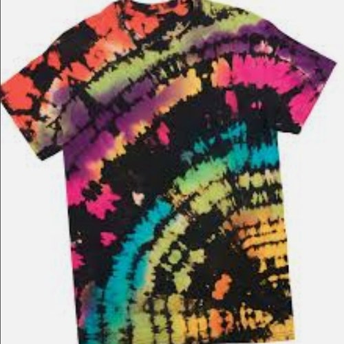 Reversed Tie Dye Shirt Reverse Tie Dye Shirt Bleached Shirt | Etsy