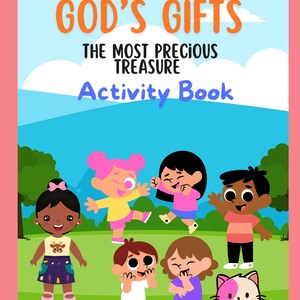 Christian Children Activity Book - Etsy