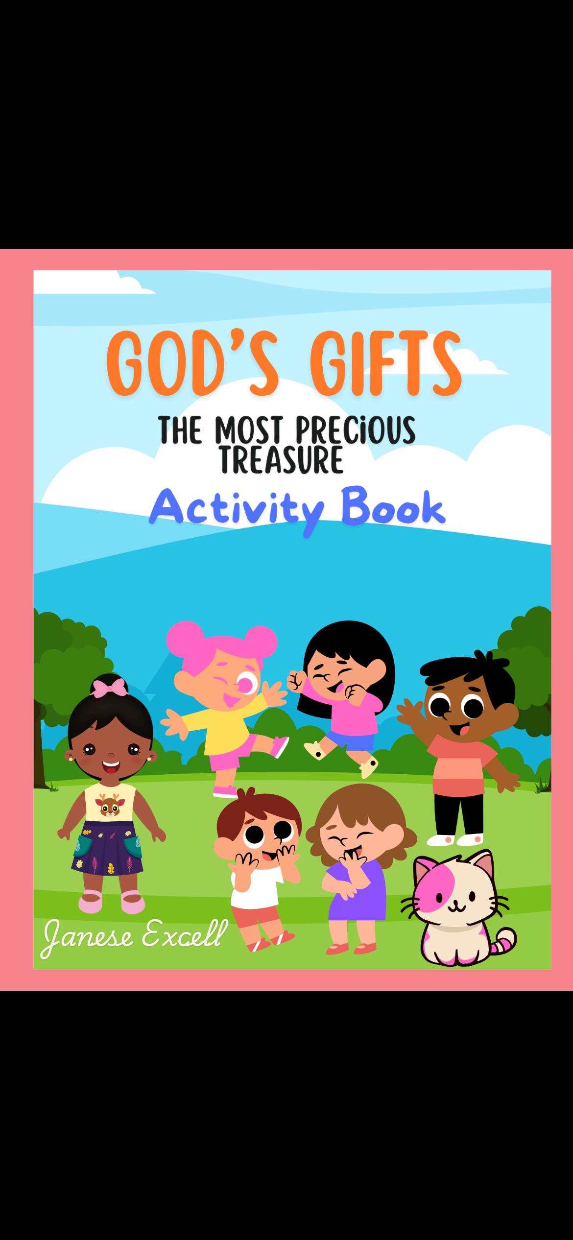 Christian Children Activity Book - Etsy