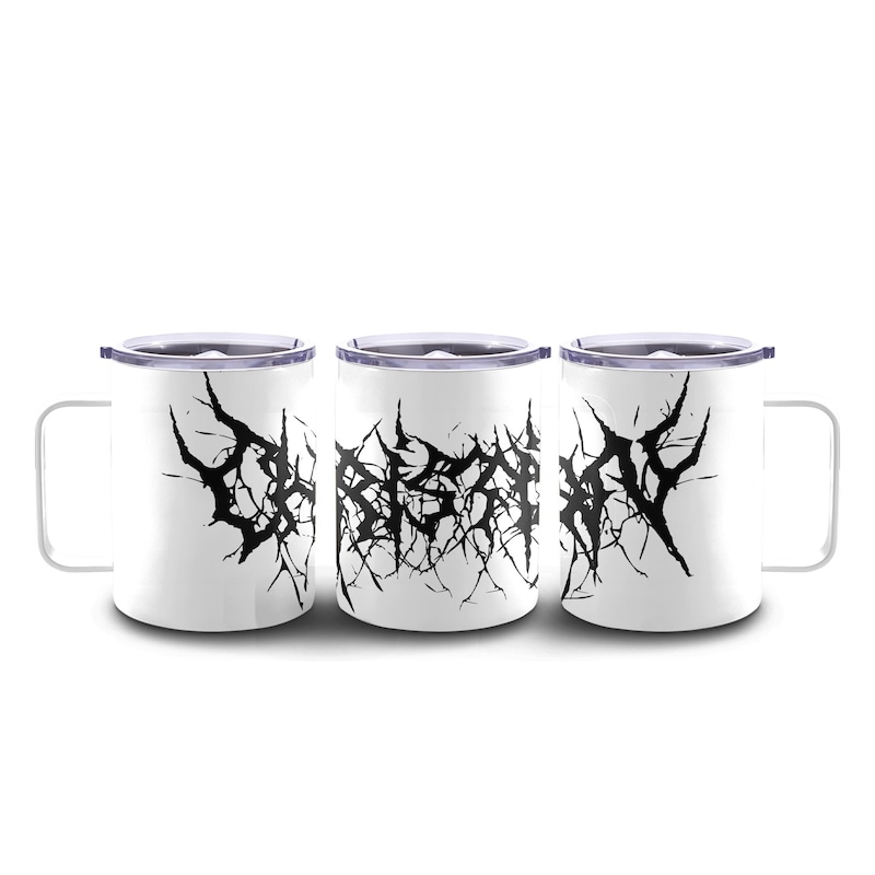 Custom Mug Metal Font - Etsy