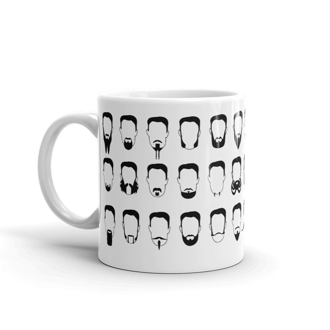 Beard Style Guide Coffee Mug - Etsy
