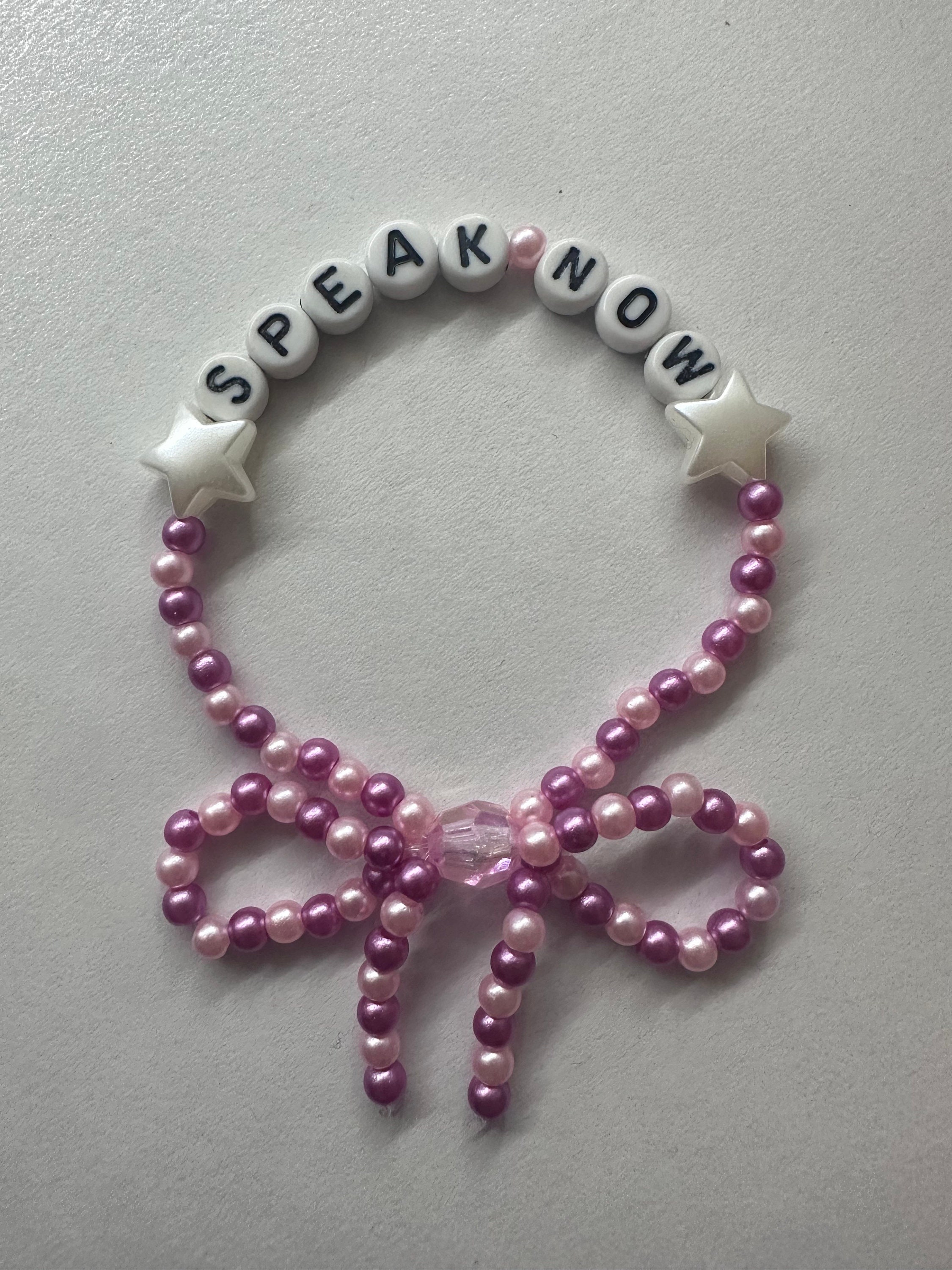 Taylor Swift Eras Tour Speak Now Bow Bracelet - Etsy