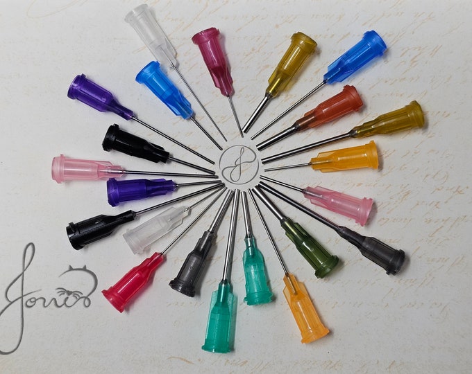 22 Different Gauge Blunt Tip Syringes Needles | Blunt Tips | Replacement Tips | Tips for Glue ...