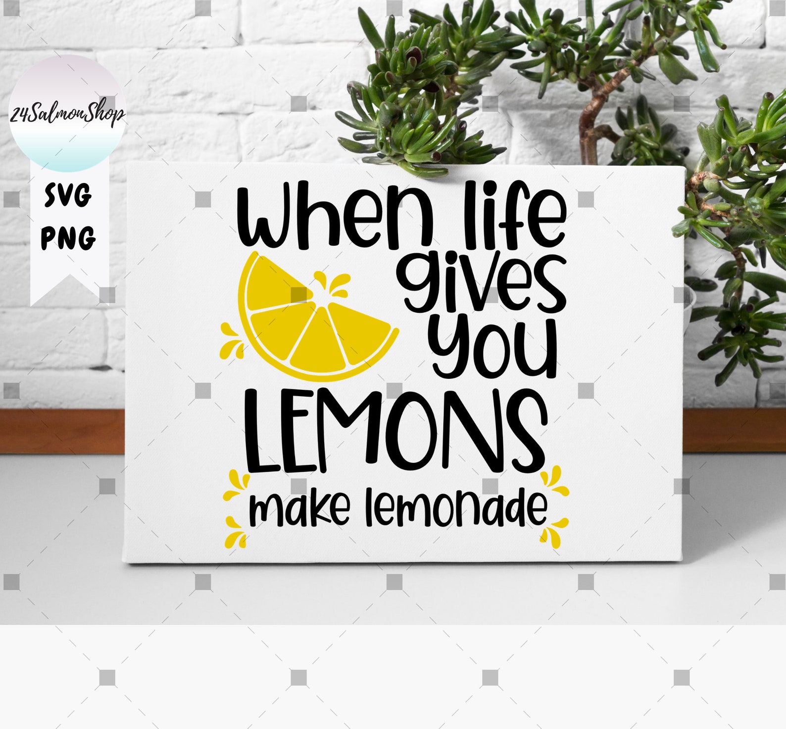 When Life Gives You Lemons Svg Make Lemonade Svg Png Etsy