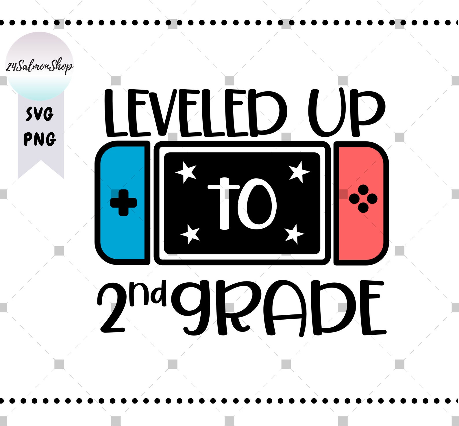 Level up to Second Grade SVG PNG Jpg Pnd, 2nd Grade Svg, Back to School ...