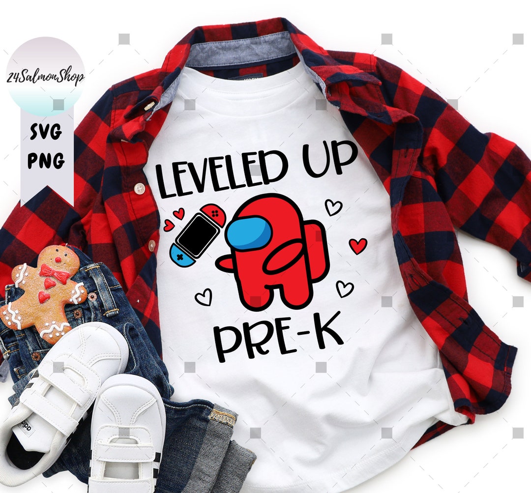 Level up to Pre-k Preschool SVG PNG, First Day of School, Back to ...