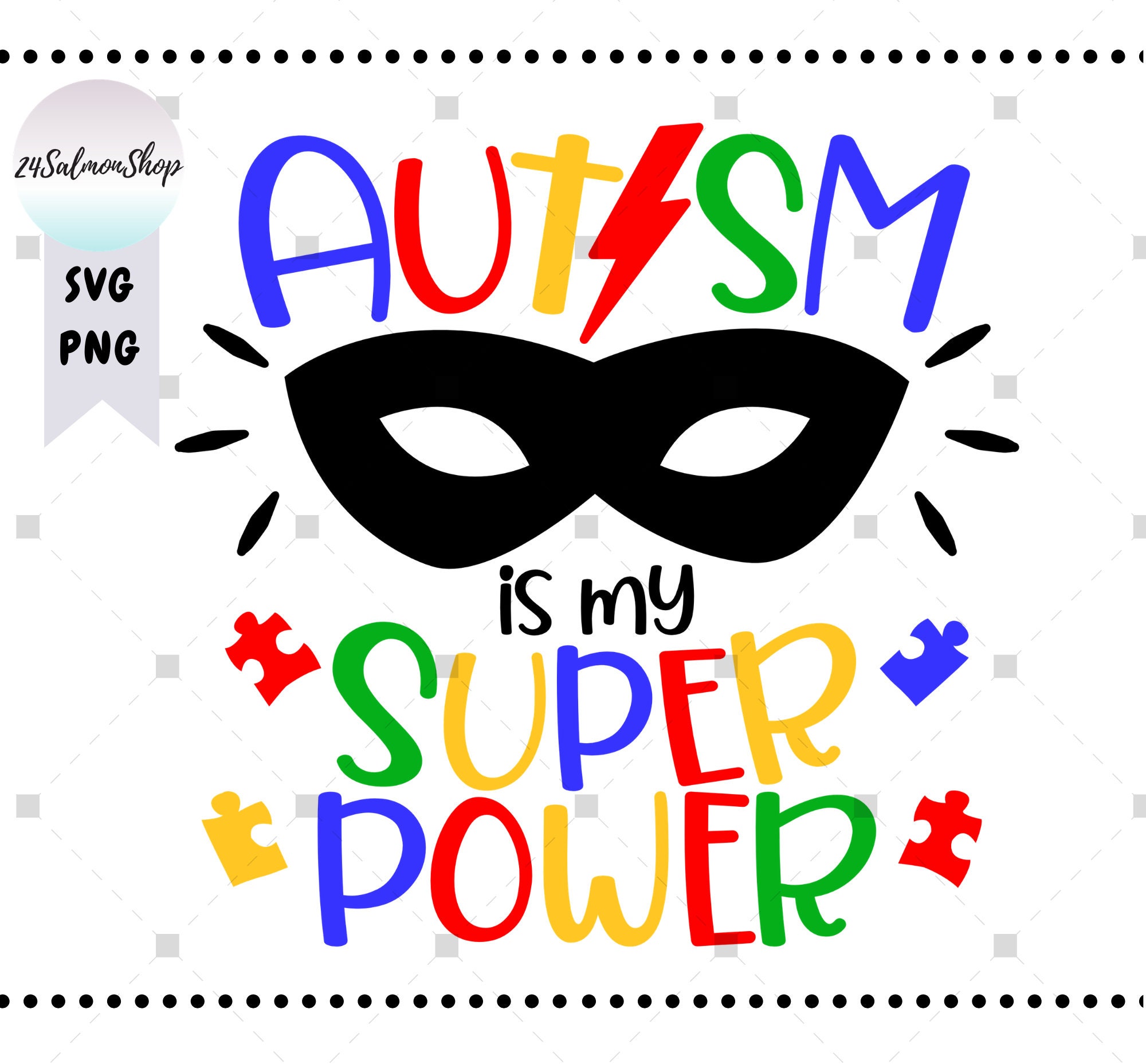 Autism is My Super Power SVG PNG Autism Awareness Svg Autism - Etsy ...
