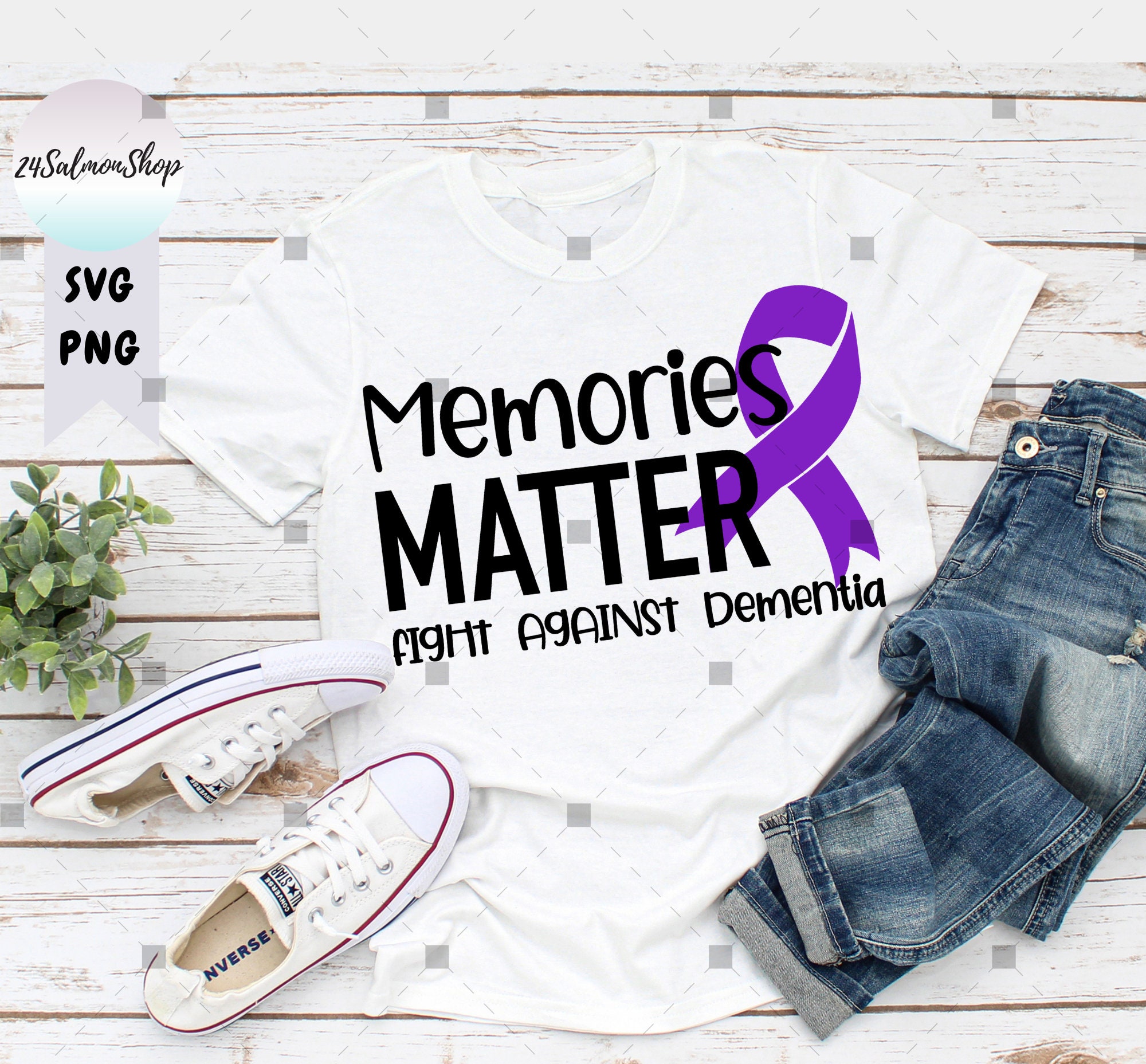 Dementia SVG PNG Memories Matter Svg Fight Against Dementia - Etsy Denmark