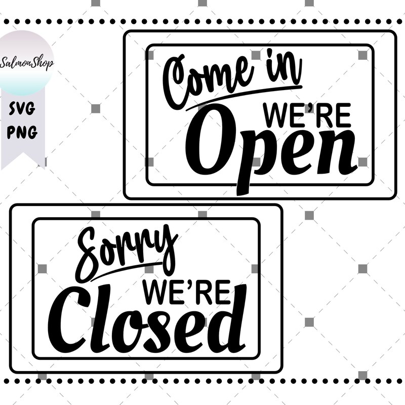 Open Closed Sign - Etsy