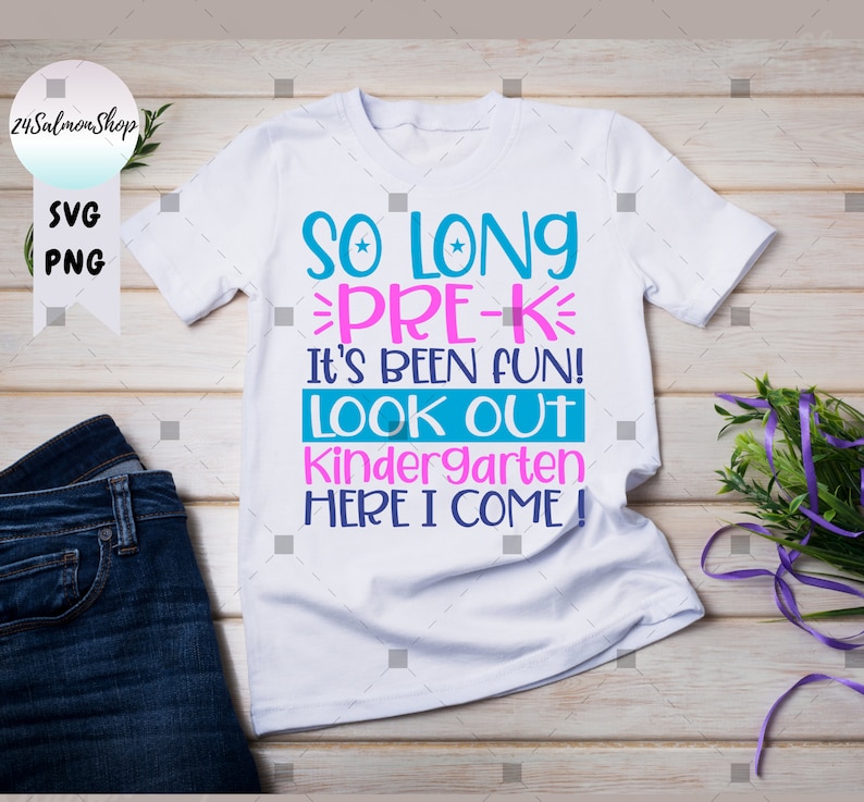 So Long Pre-k SVG PNG, It's Been Fun, Kindergarten Svg, Kid Graduation ...