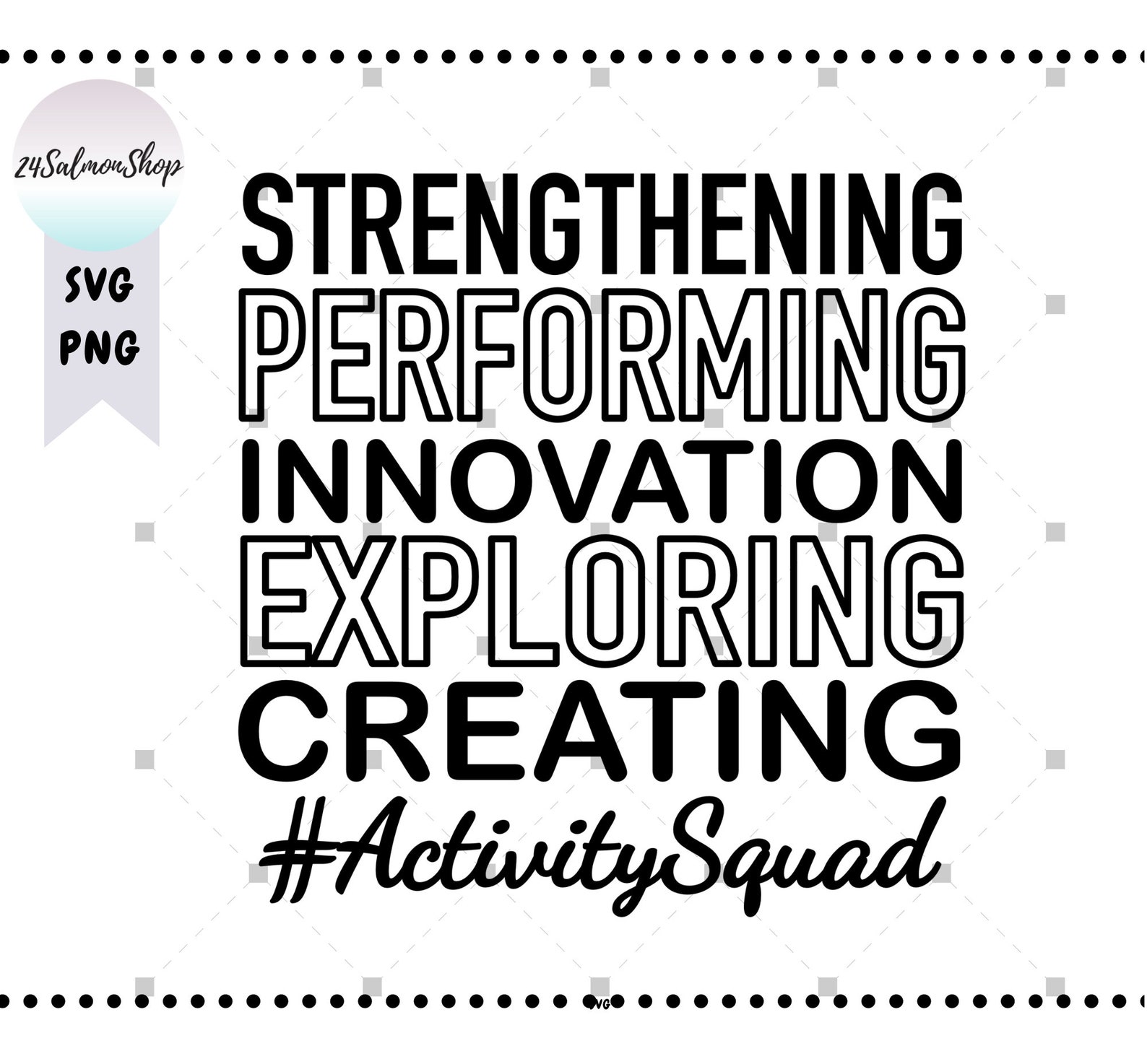 Activity Squad SVG PNG Special Education Svg Teacher - Etsy